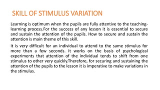 Teaching skills | PPTX