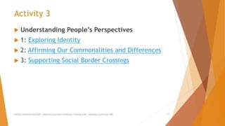 Teaching social justice | PPTX | Debated Sensitive Social Issues ...