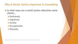 Teaching social justice | PPTX