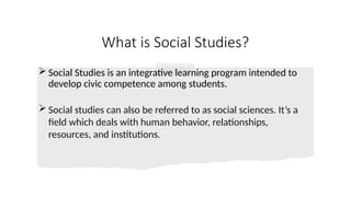 presentation for Teaching Social studies.pptx