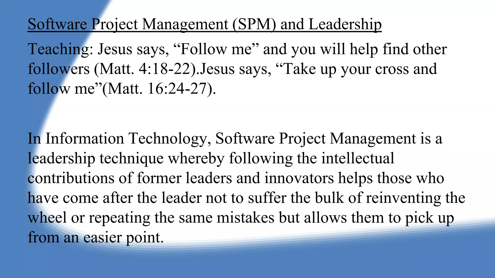 Teachings of Jesus Christ And How They Relate To Information ...