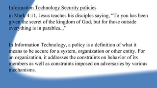 Teachings of Jesus Christ And How They Relate To Information ...