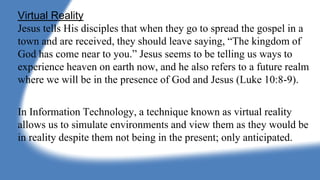Teachings of Jesus Christ And How They Relate To Information ...