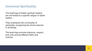 Teachings Of Spiritual Masters India.pptx