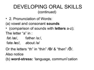 Teaching sounds | PPT