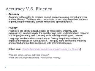 Teaching speaking | PPT