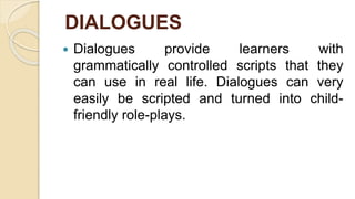 English for Young Learners - Teaching Speaking | PPTX