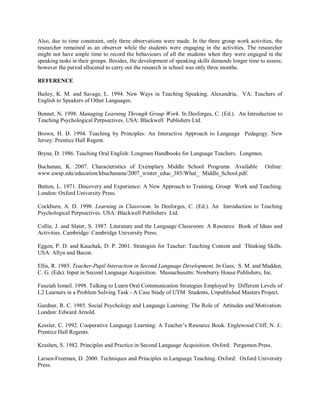 Teaching speaking skill through group work activity | PDF