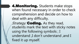 Teaching strategic reading | PPTX
