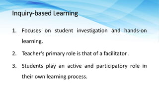 Teaching Strategies and Methodologies for Teaching and Learning | PPTX