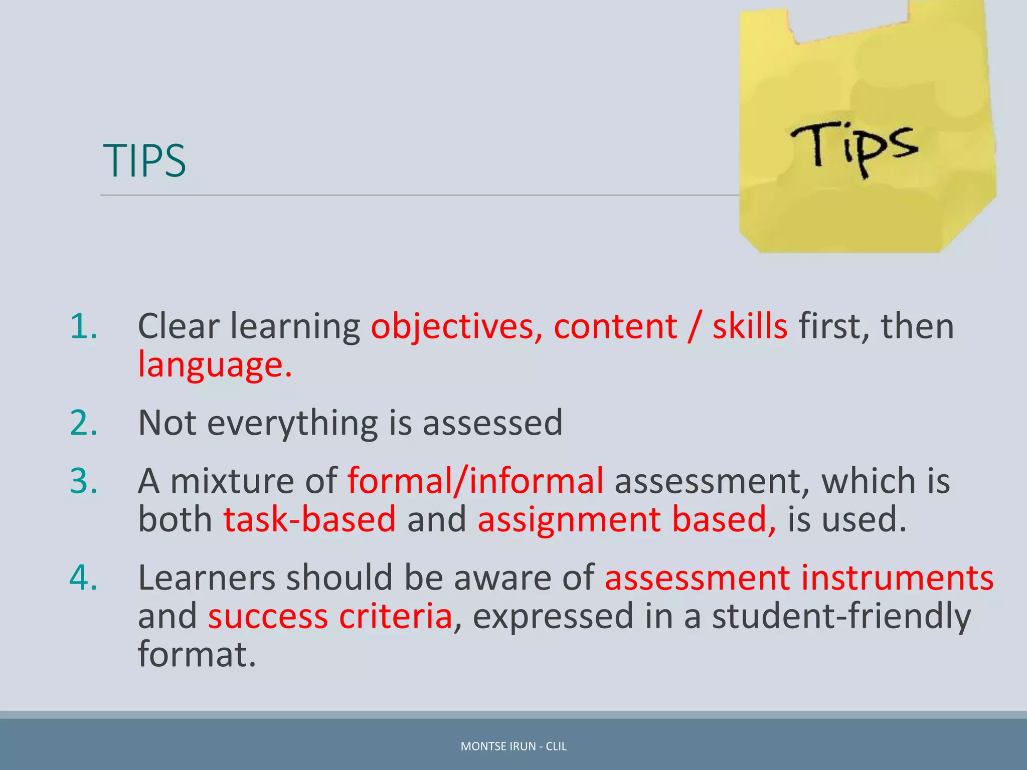 Teaching Strategies to Help CLIL Students | PDF