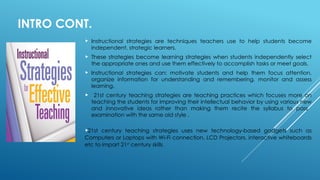 TEACHING STRATEGIES FOR 21ST CENTURY LEARNERS.pptx
