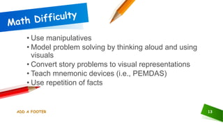 Teaching strategies for children with disabilities | PPTX