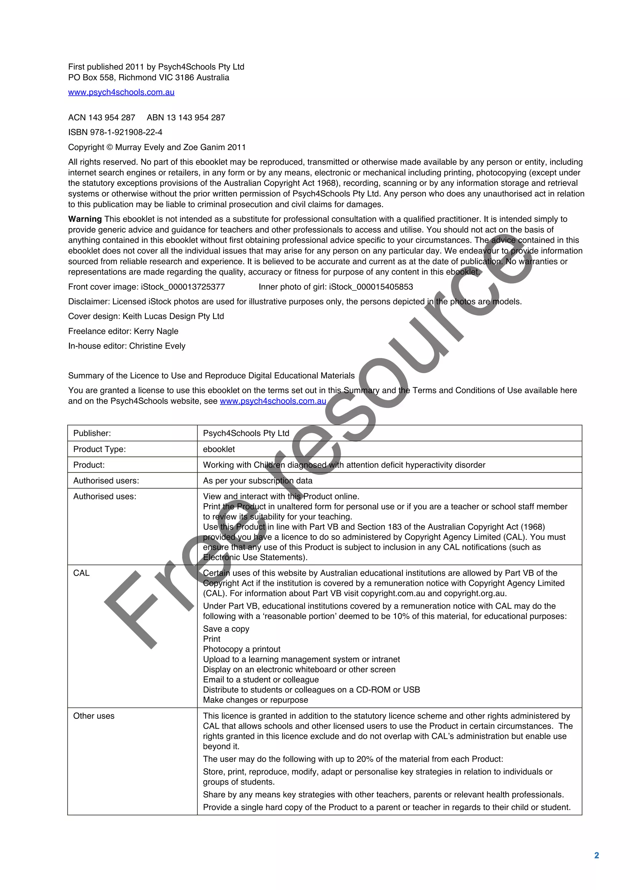 Teaching strategies for students with adhd | PDF