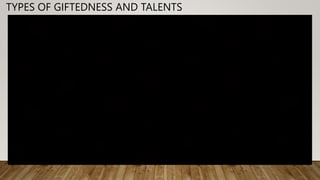 TEACHING STRATEGIES FOR THE LEARNERS WITH DISABILITIES,GIFTEDNESS AND ...