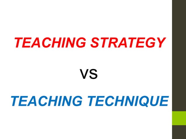 Teaching strategies in AP and EsP | PDF | Professional School ...