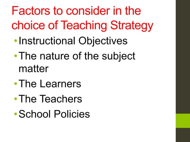 Teaching strategies in AP and EsP | PDF | Professional School ...