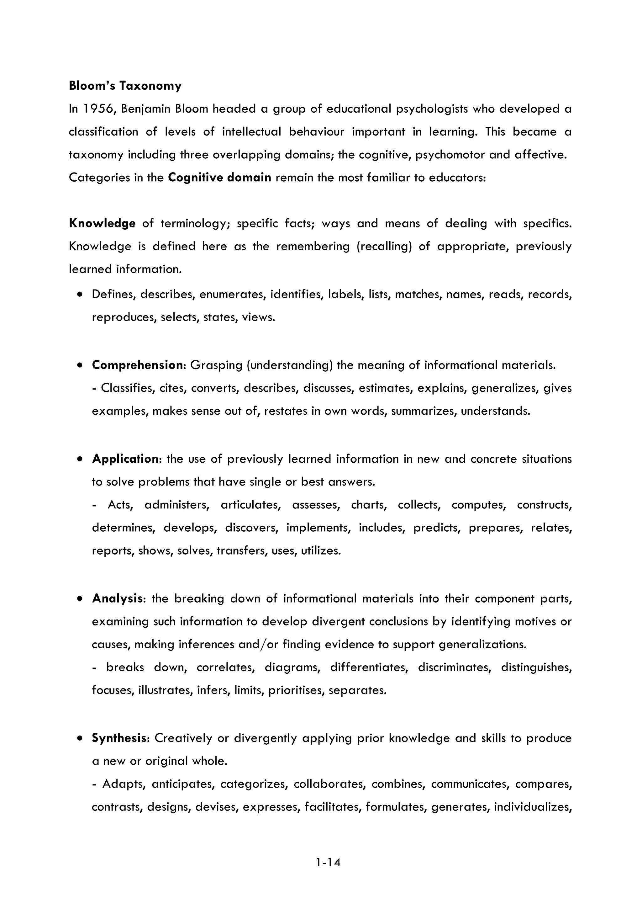 Teaching strategies & pedagogy | PDF