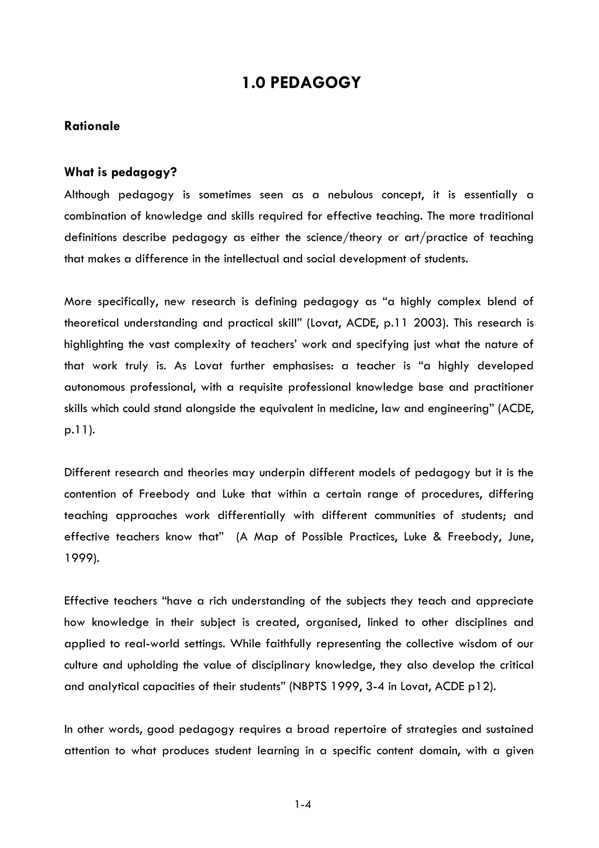 Teaching strategies & pedagogy | PDF