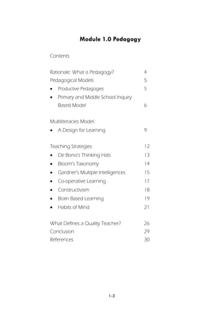 Teaching strategies & pedagogy | PDF