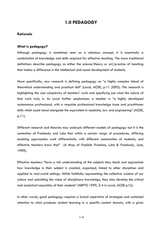 Teaching strategies & pedagogy | PDF