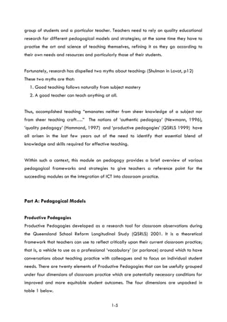 Teaching strategies & pedagogy | PDF