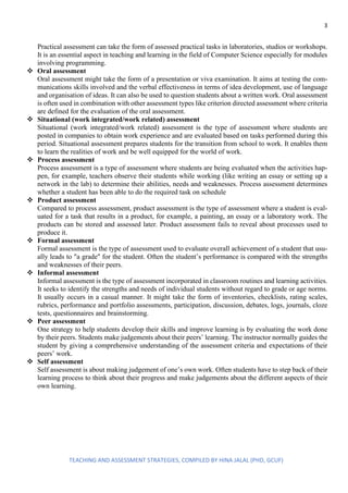 Teaching and assessment strategy | PDF