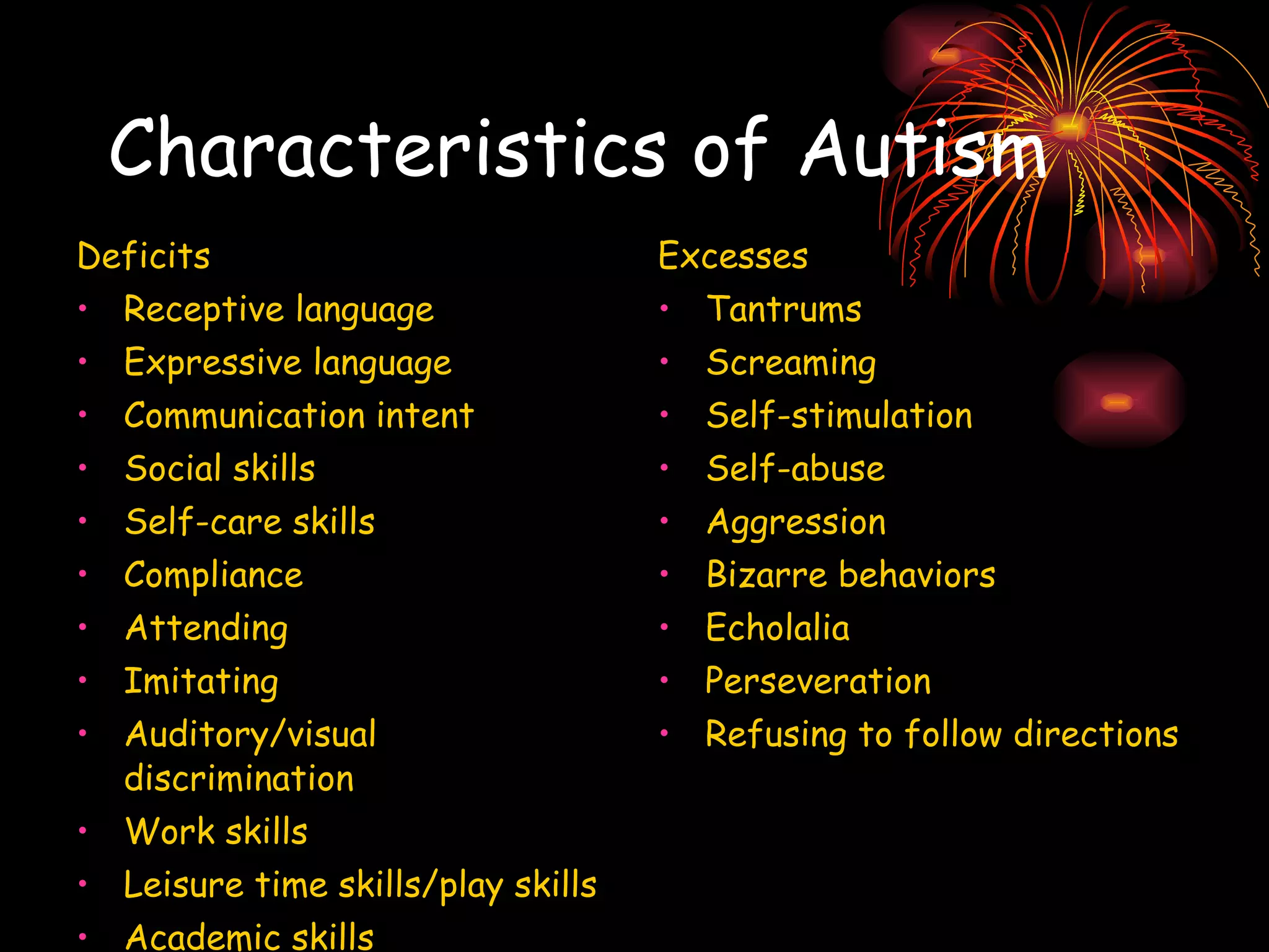 Teaching students with autism | PPT