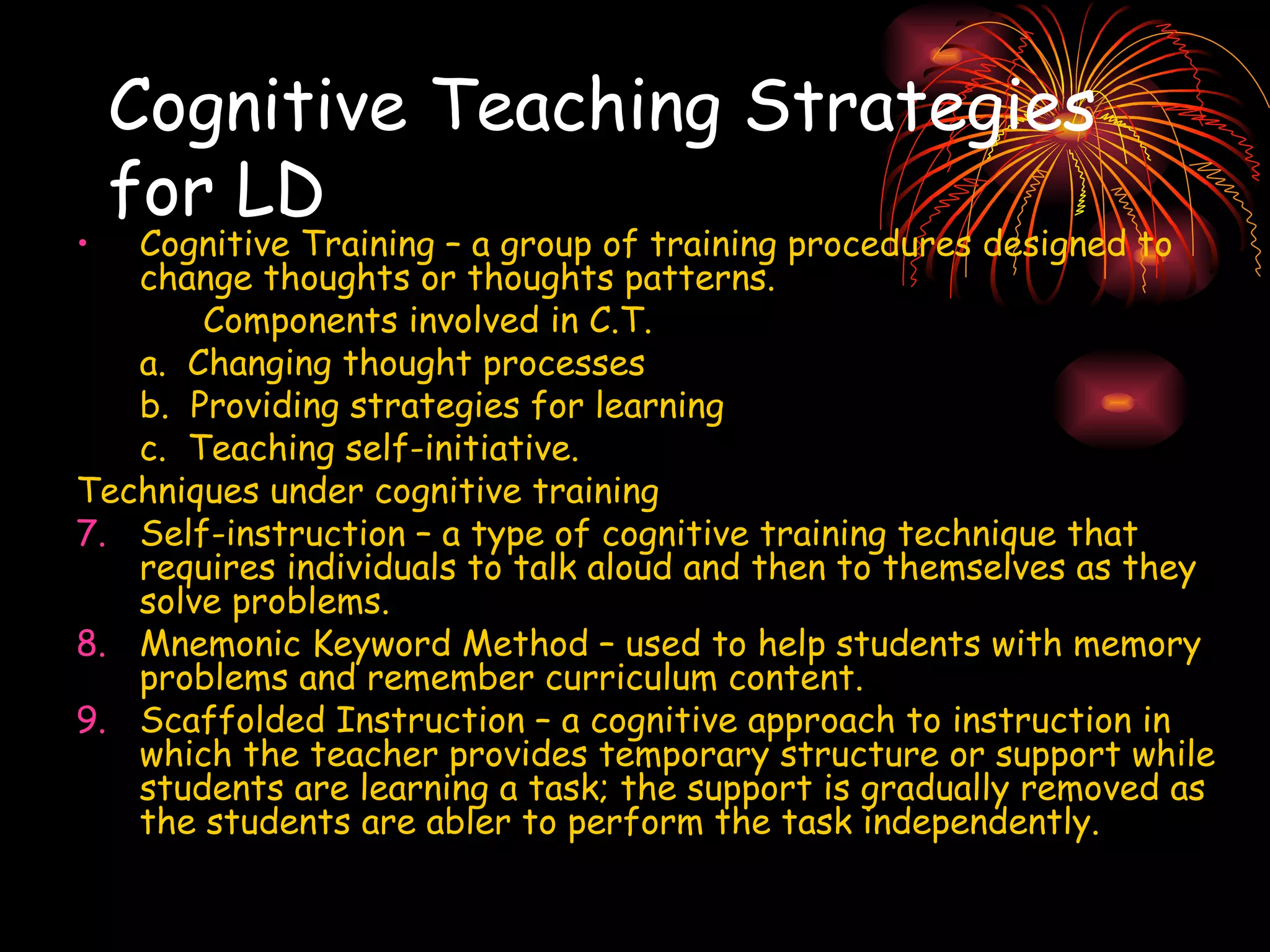 Teaching students with Learning Disabilities | PPT
