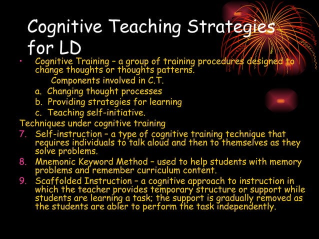 Teaching students with Learning Disabilities | PPT