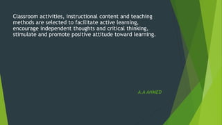 Teaching style ppt | PPTX