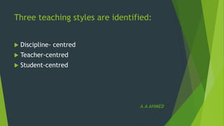 Teaching style ppt | PPTX