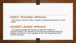 Teaching techniques ppt | PPTX