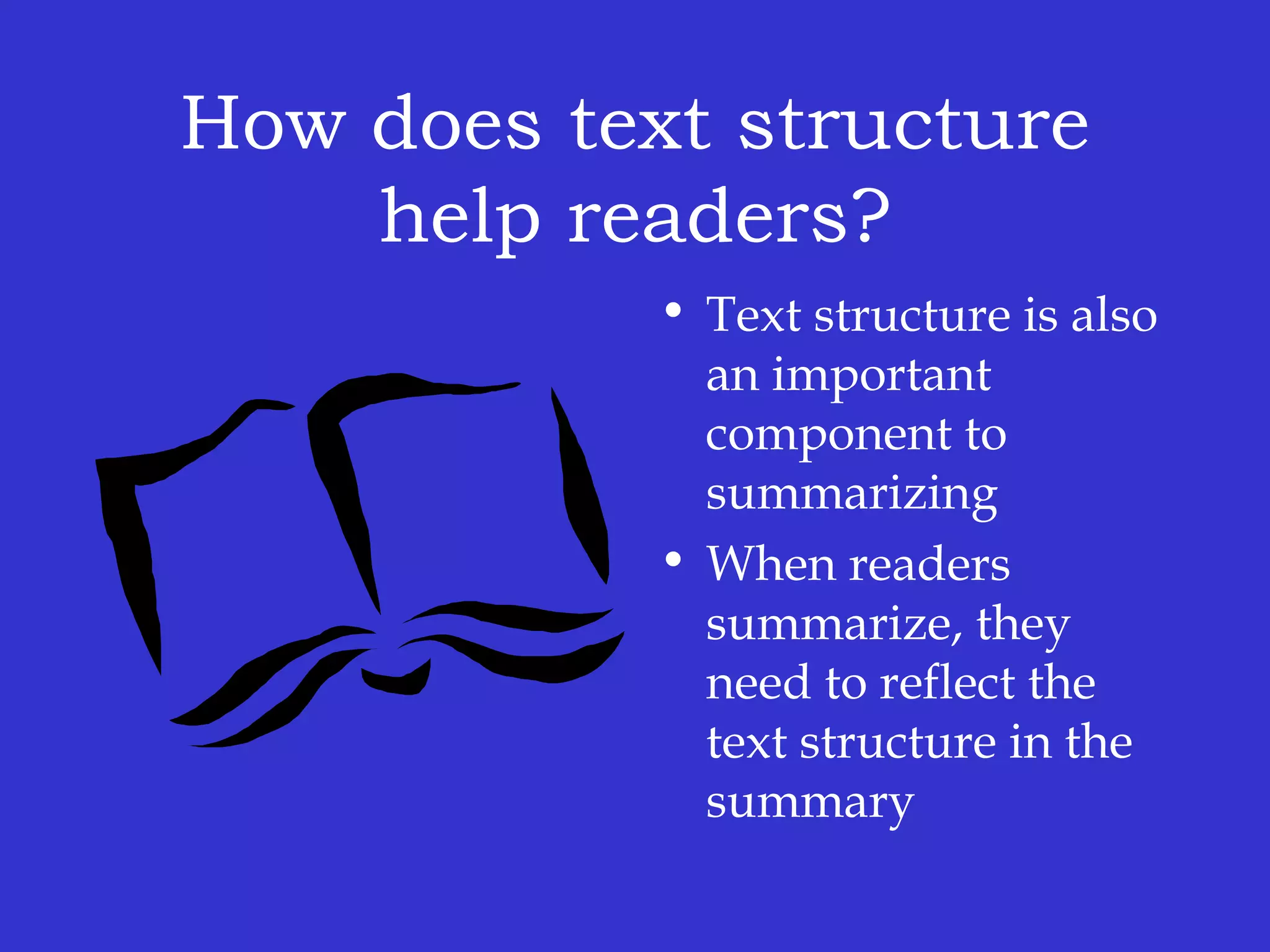 Teaching Text Structure | PPT
