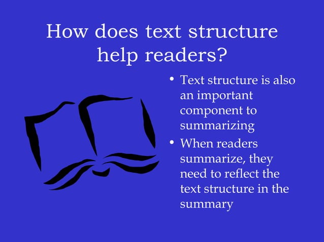 Teaching Text Structure