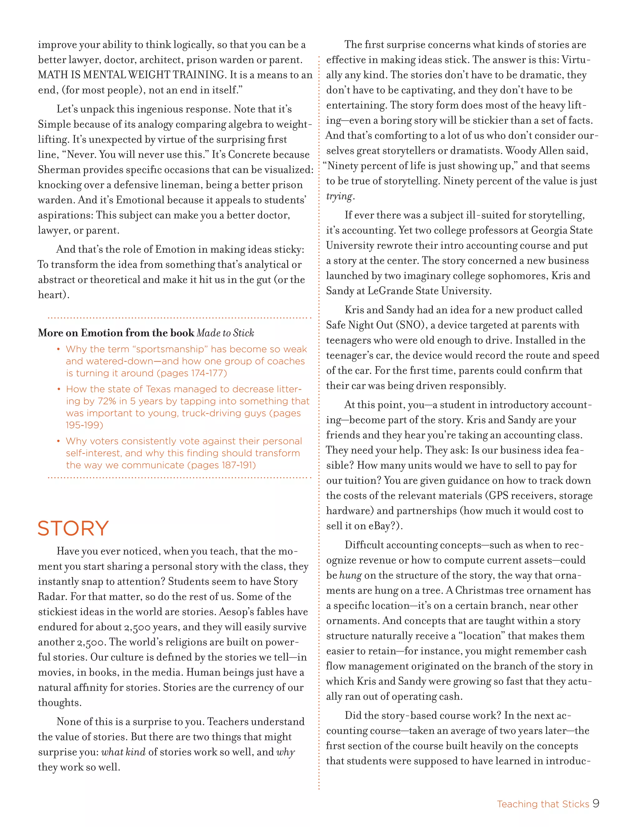 Teaching that Sticks | PDF