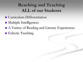 Teaching the Classics in the Inclusive Classroom.mcknight | PPT