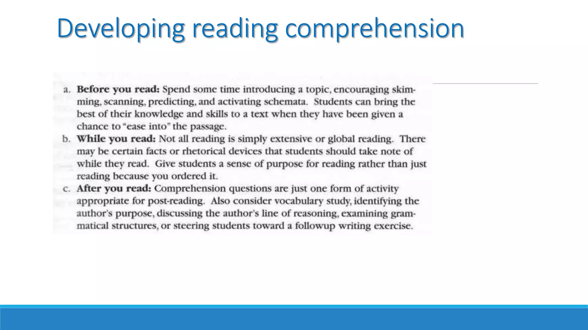 Teaching the language and the skills RECEPTIVE.pptx