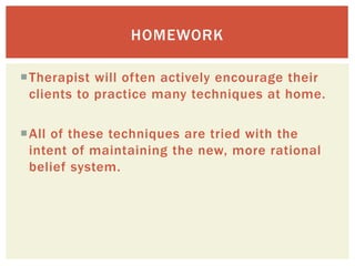 Teaching the rebt philosophy | PPT