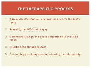 Teaching the rebt philosophy | PPT