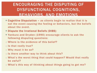 Teaching the rebt philosophy | PPT