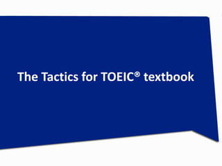 Teaching the TOEIC® | PPTX