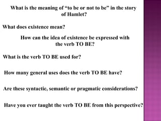 Teaching the verb To Be | PPT