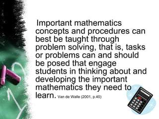 Teaching Through Problem Solving[1] | PPT