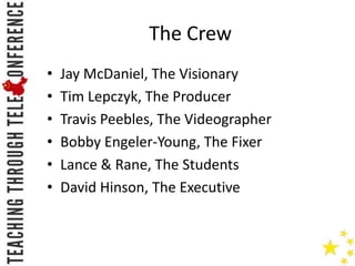 Teaching through teleconference | PPT