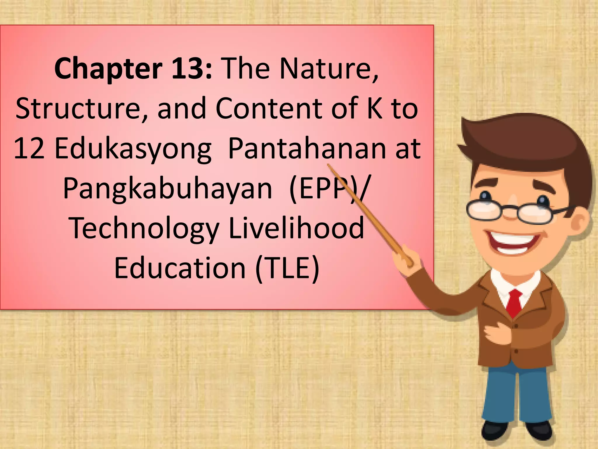 Teaching Epp And Tle Pdf