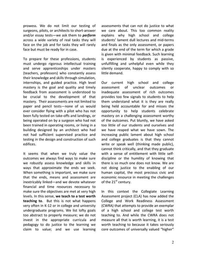 Teaching to a_test_worth_teaching_to_reformat_ | PDF