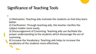 Teaching Tools | PPT