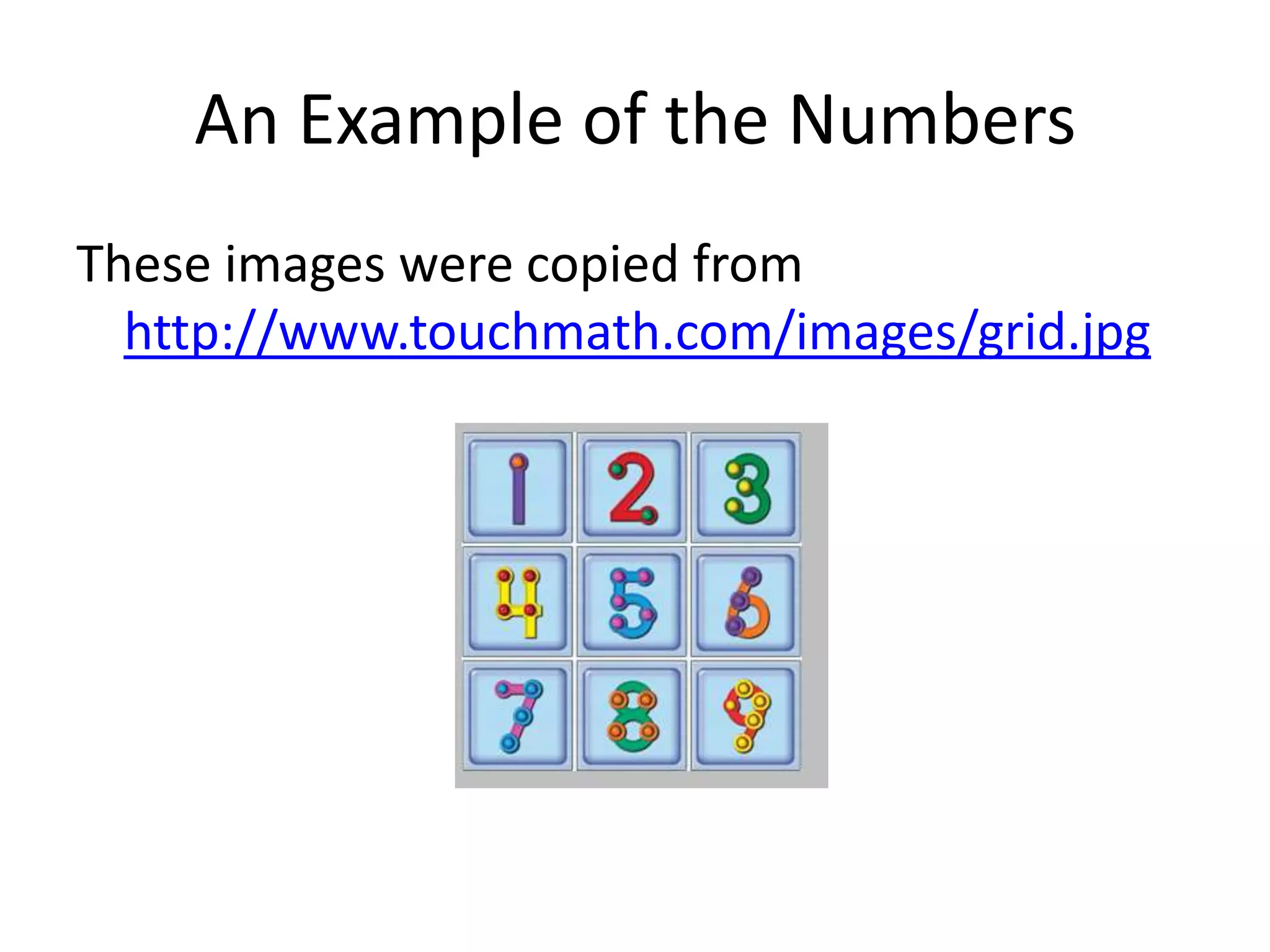Teaching touch math basics | PPTX