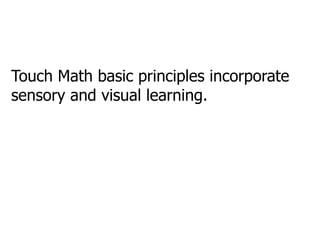 Teaching touch math basics | PPTX